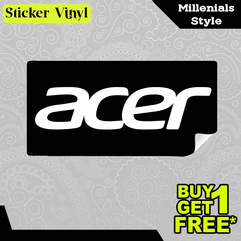 Jual Stiker Sticker Acer Logo Merk Komputer Terkenal Desain Keren dan ...