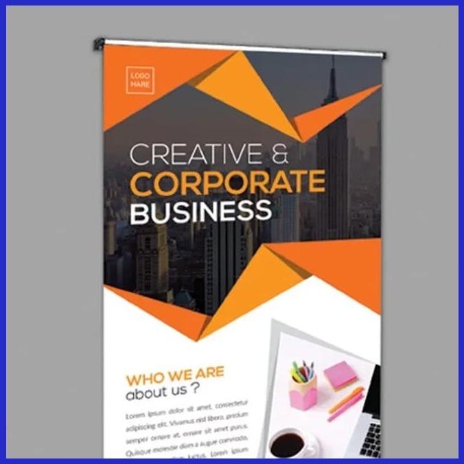 Jual Cetak Roll up Banner ( Ukuran 85 x 200 cm) | Shopee Indonesia