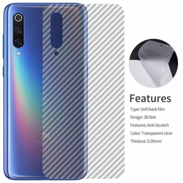 Jual Garskin Carbon XIAOMI REDMI NOTE 10 PRO 5G Stiker Back Skin REDMI ...