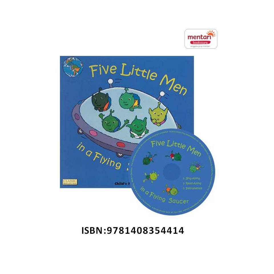 Jual Five Little Men in a Flying Saucer || buku cerita anak | Shopee ...