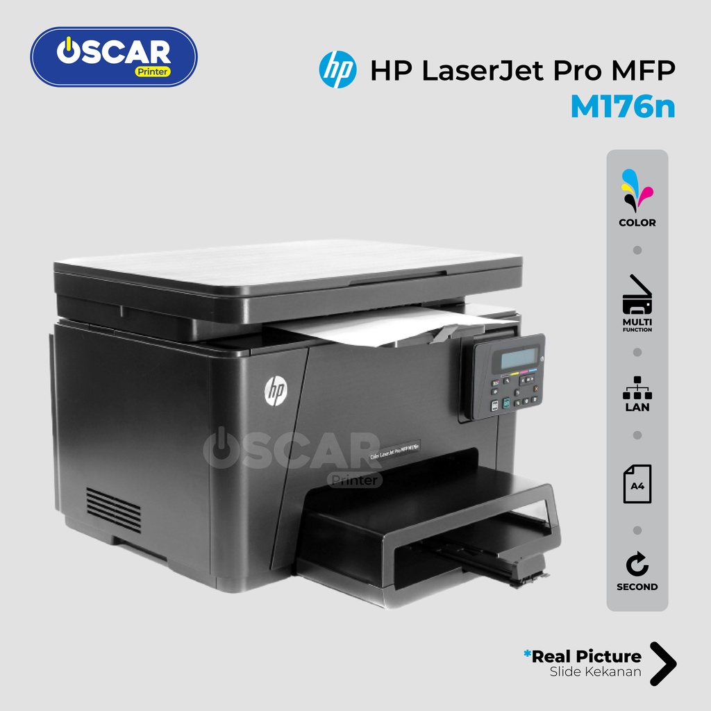Jual Mesin Fotocopy Mini Warna HP Laserjet M176n | Print Scan Copy ...