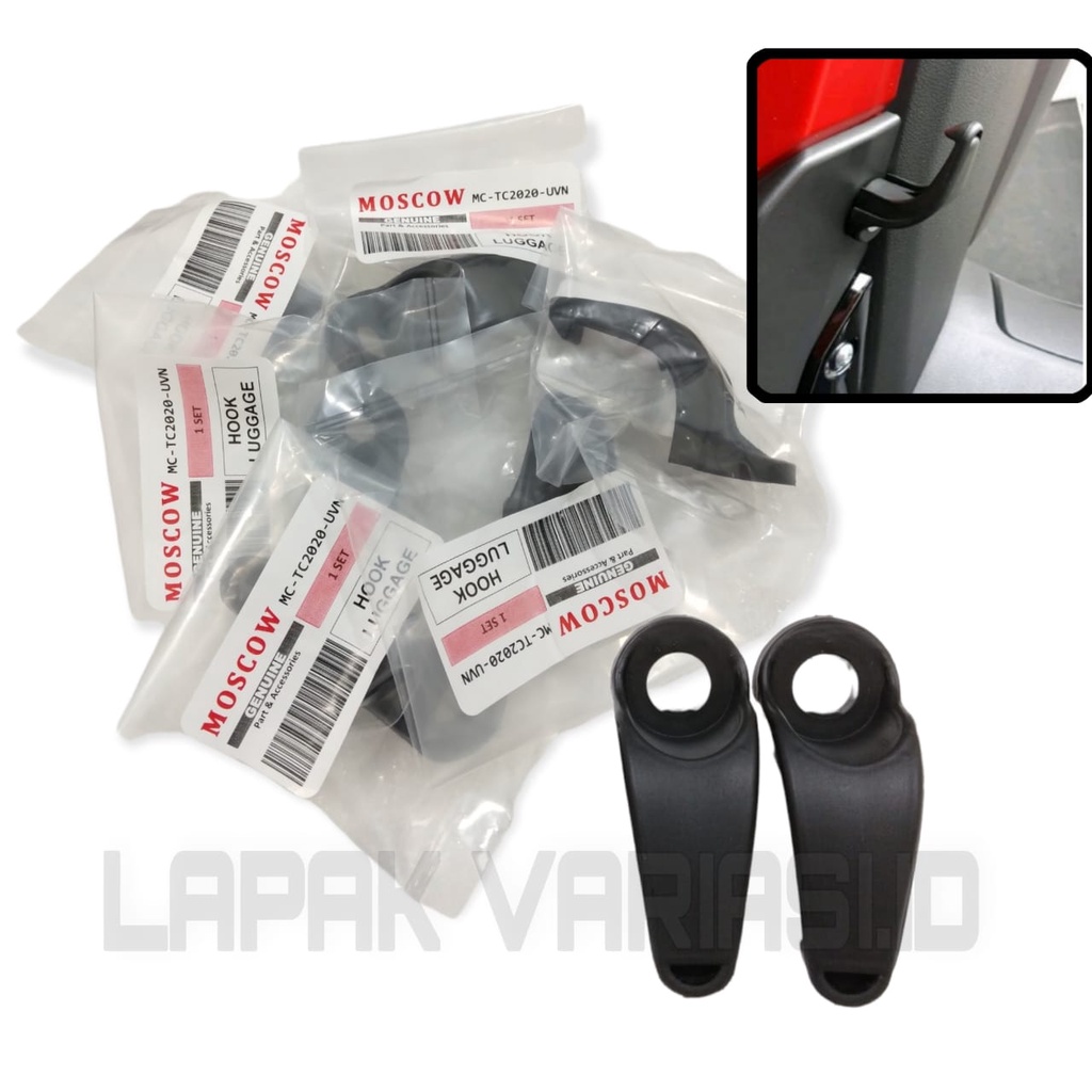 Jual GANTUNGAN BARANG ORIGINAL YAMAHA NMAX OLD AND NEW ONLY HITAM ...