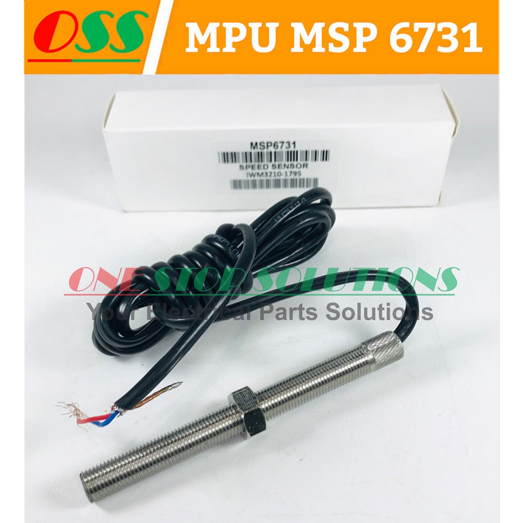 Jual MPU MSP6731 MSP 6731 Drat 9.5mm 3/8-24UNF Magnetic Pick Up Unit ...