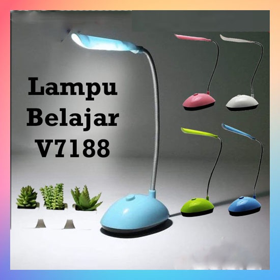 Jual Lampu Belajar 7188 / Lampu Meja Belajar On Off / Lampu Belajar LED ...