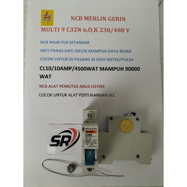 Jual NCB Merlin standar PLN (BONUS SEGEL TIMAH) harga satuan anti ...