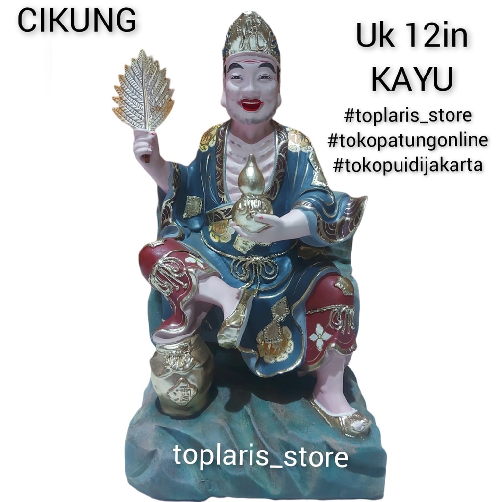 Jual Patung Cikung Kayu 12in 022 TPO | Shopee Indonesia