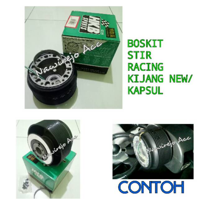 Jual Boskit Stir-Dudukan Stir Racing Lokal KIJANG KAPSUL/NEW | Shopee Indonesia