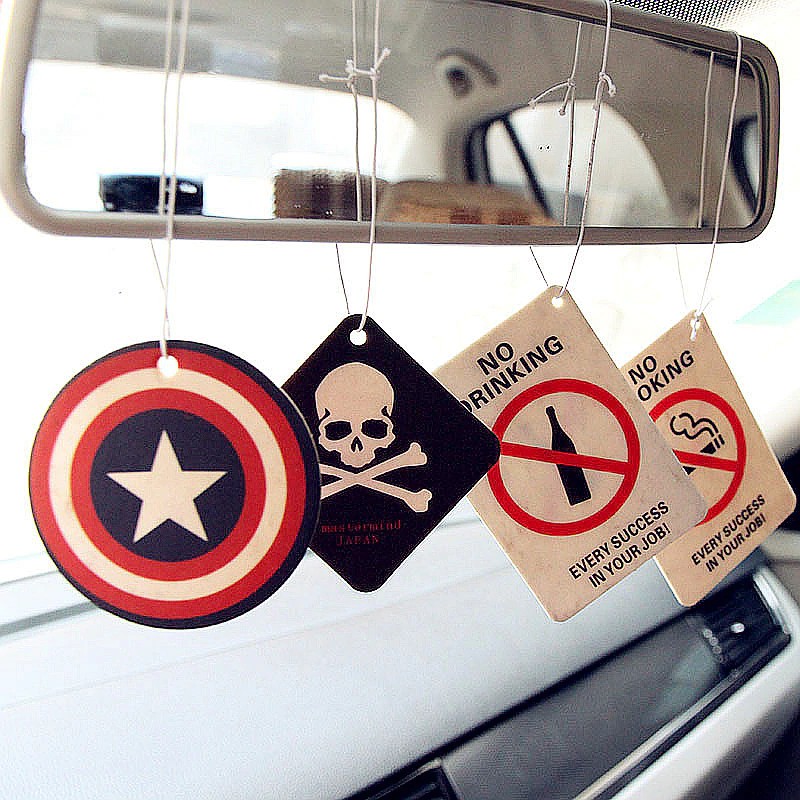 Jual IMPORT GSPSCN 2pcs Car Hanging Perfumed Fragrance Papers Hero ...