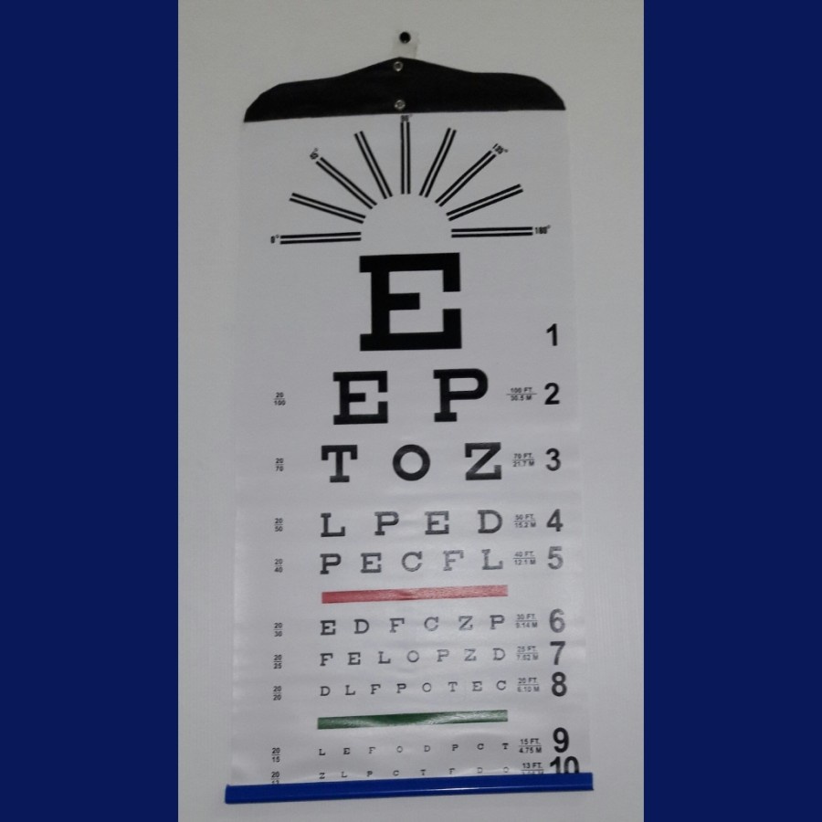 Jual Test Chart Snellen Rating / Tes Kesehatan Mata | Shopee Indonesia