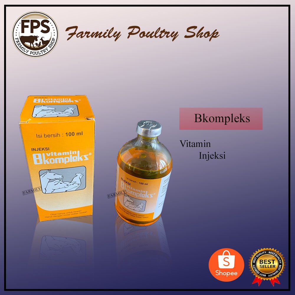 Jual Injeksi Vitamin Bkompleks 100 Ml Shopee Indonesia 7178