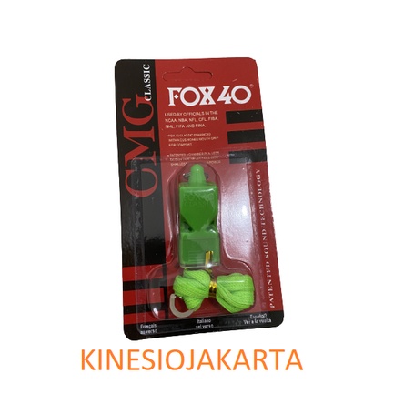 Jual Peluit FOX40 / Whistle Peluit Olahraga Fox 40 Pluit Wasit / Parkir ...