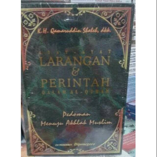 Jual Ayat Ayat Larangan dan Perintah dalam Al Quran Pedoman Menuju Akhlak Muslim | Shopee Indonesia