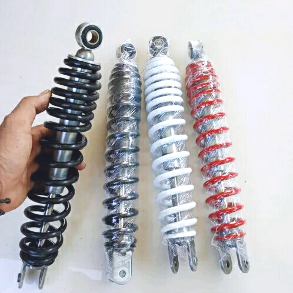 Jual shock belakang mio j/mio gt/mio sporty hitam merah putih/sock ...