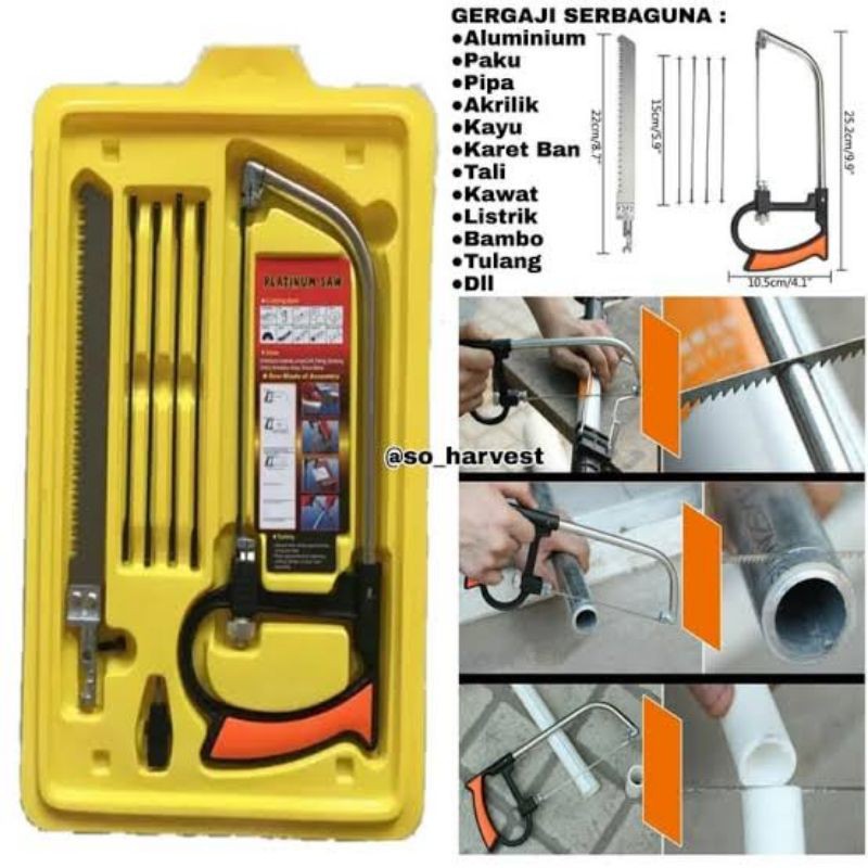 Jual gergaji pvc magic saw gergaji mini gergaji pipa gergaji kayu ...