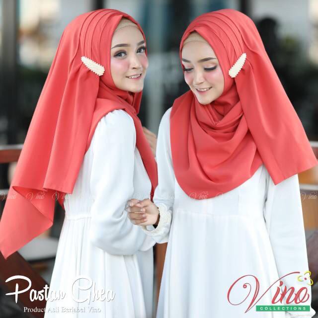 Jual Jilbab Instan Pashmina Pastan Ghea Ori Vino Collection BY QOID ...