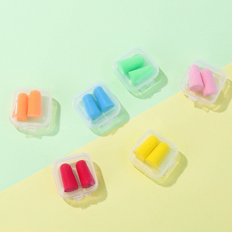 Jual [LOGU] EAR PLUG, penutup telinga busa, earplug | Shopee Indonesia
