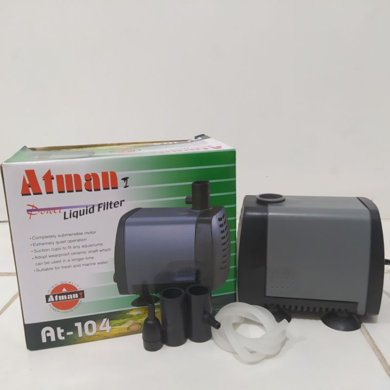 Jual Atman AT104 AT 104 Pompa Air Power Head Mini ( 2000lph 38Watt ...