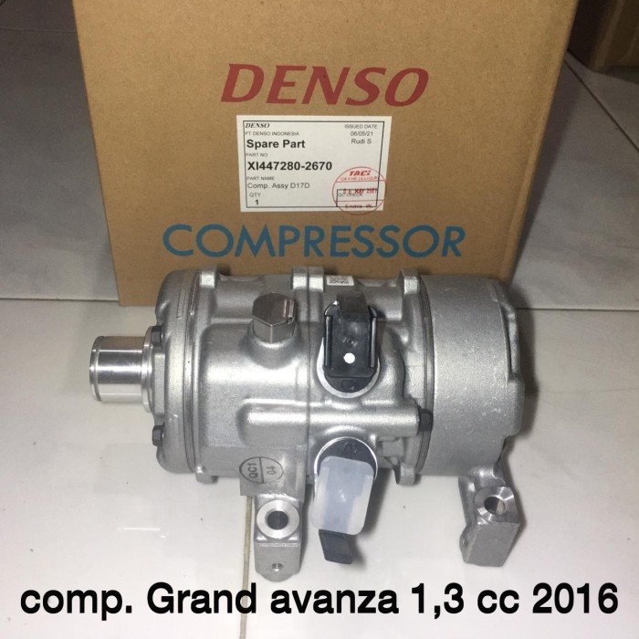 Jual Kompresor Compressor AC Avanza Grand Tahun 2016-2019 DENSO ASLI ...