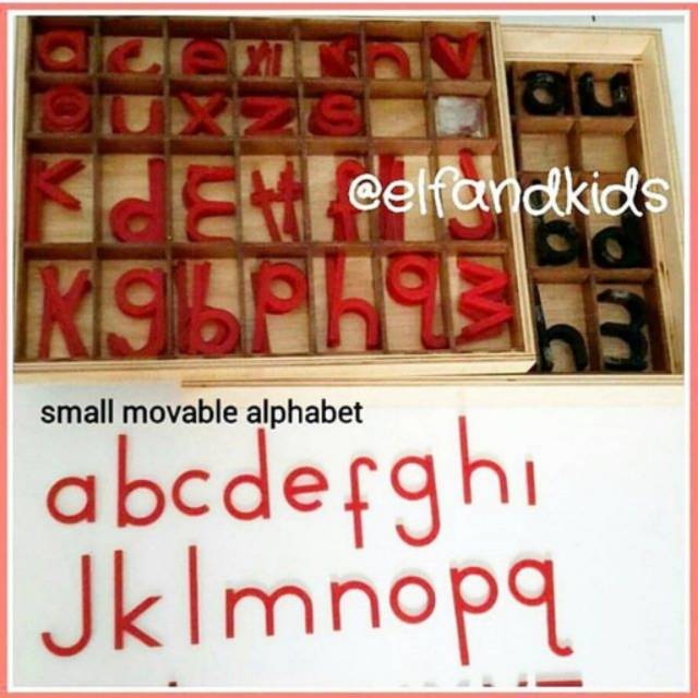 Jual Small Movable Alphabet | Shopee Indonesia