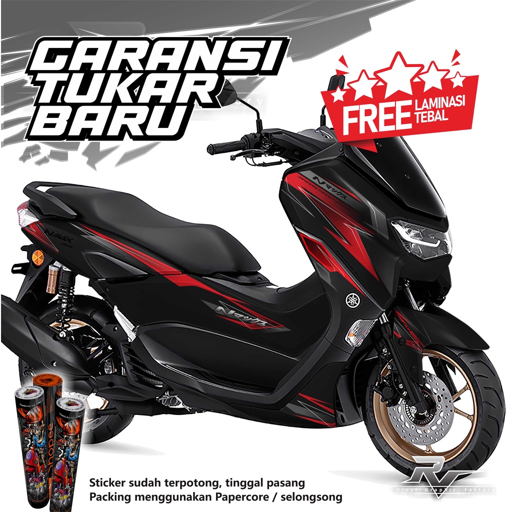 Jual Decal stiker / sticker Striping motor NEW NMAX 2022 / nmax old ...