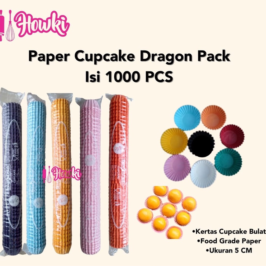 Jual Cup Nastar Kue Kering Motif Polos Berwarna HITAM || 1000pcs ...