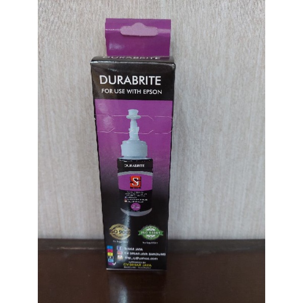 Jual SJ INK TINTA PIGMENT DURABRITE FOR USE IN EPSON TYPE L SERIES ...