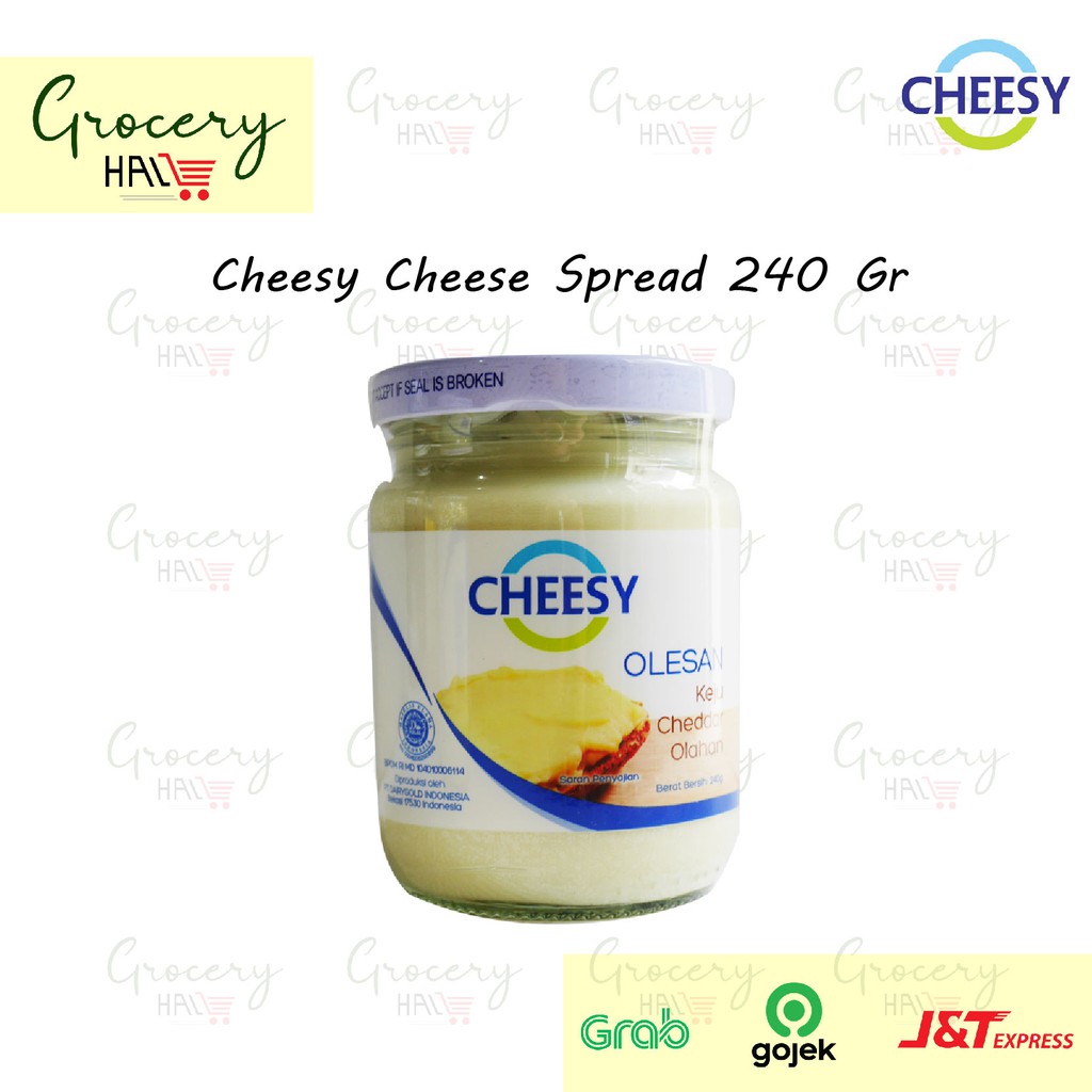 Jual CHEESY CHEESE SPREAD ORIGINAL 240 GRAM ( SELAI OLES KEJU ...