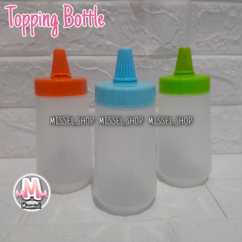 Jual BOTOL KECAP 350ML / 500ML BOTOL SAUS KECIL LEMONY Topping Botol ...