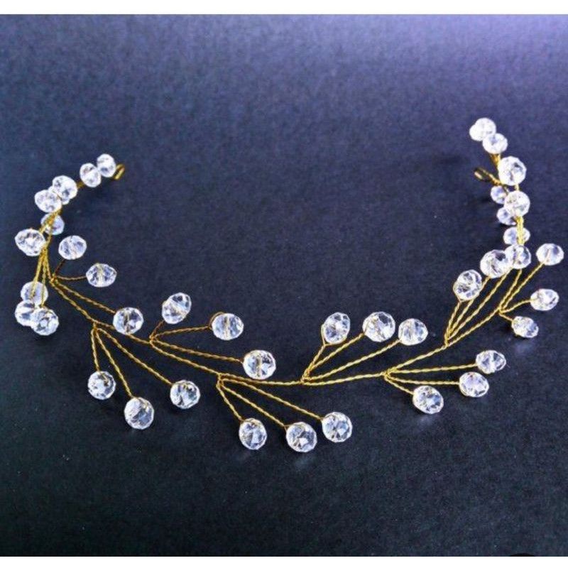 Jual HEADPIECE HIASAN RAMBUT BANDO TR18 KRISTAL | Shopee Indonesia