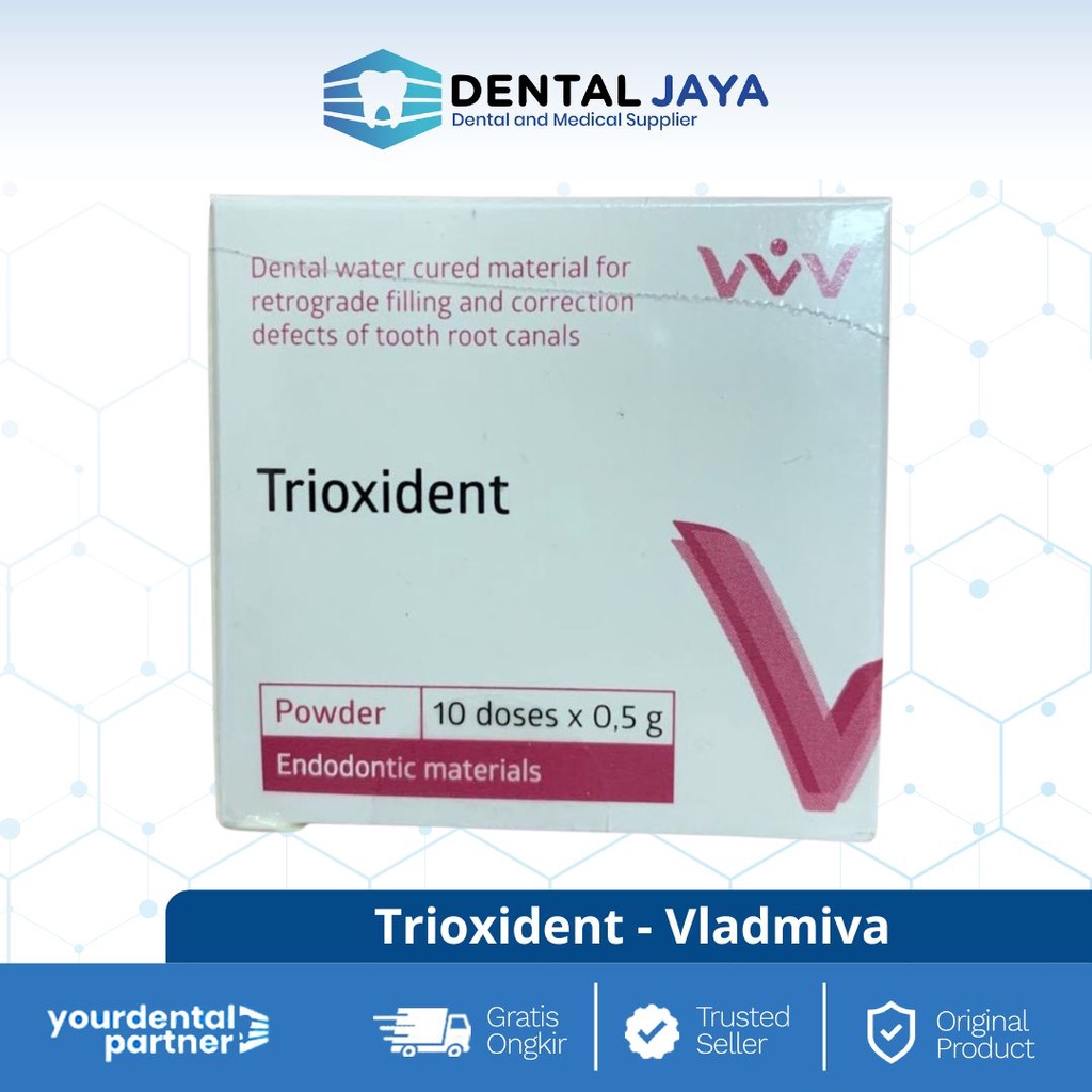 Jual Dental MTA Trioxident Biodentine Trioxide quick-hardening | Shopee ...