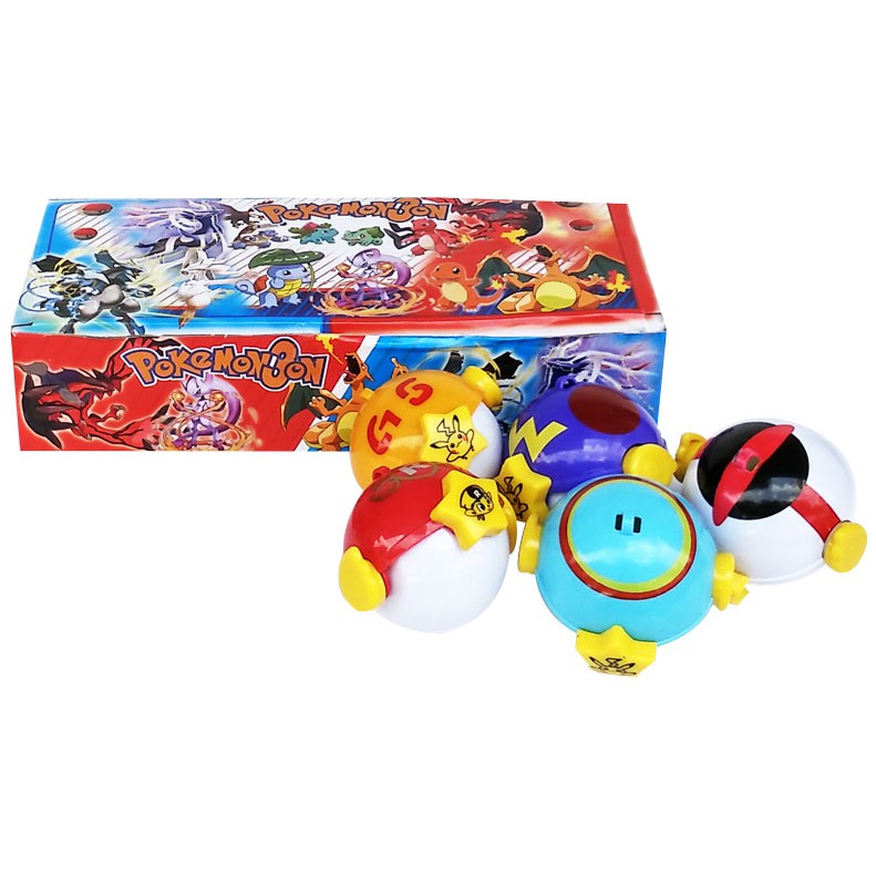 Jual POKEBALL TRAP 7CM + FIGURINE 1PC (gr8) | Shopee Indonesia