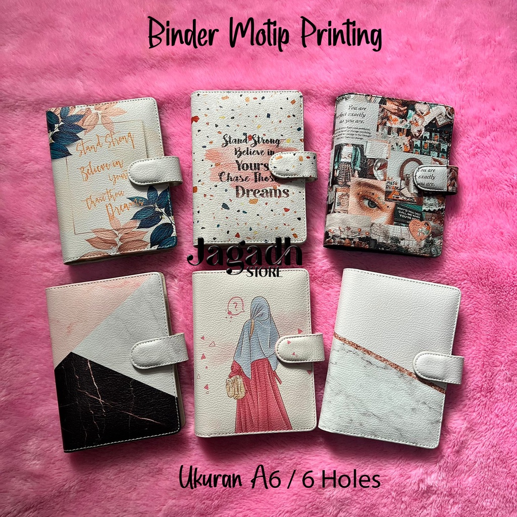 Jual Binder Printing Series Ukuran A6 6ring | Shopee Indonesia