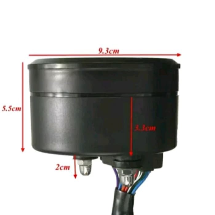 Jual speedometer digital bulat variasi w 175 RX king cb tiger mega pro ...