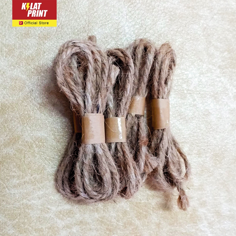 Jual Tali Rami Goni Coklat Vintage Aesthetic (3 Meter) | Shopee Indonesia
