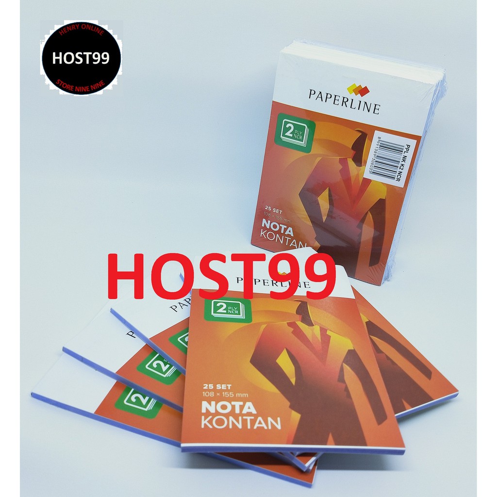 Jual NOTA KONTAN K2 RANGKAP 2 PLY KECIL APP PAPERLINE | Shopee Indonesia