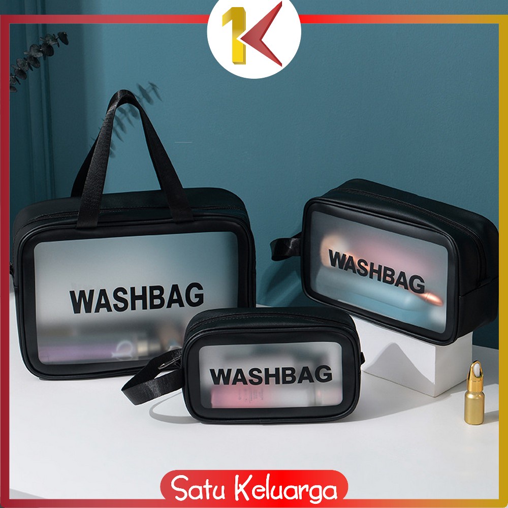 Jual SK-T40 Tas WASHBAG Waterproof Pouch Travel Make Up Multifungsi ...