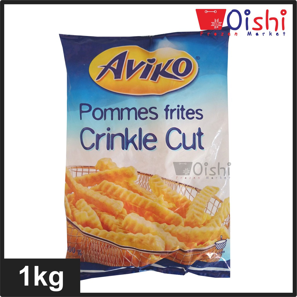 Jual Aviko Kentang Goreng Bergerigi Termurah (Pommes Frites Crincle Cut ...