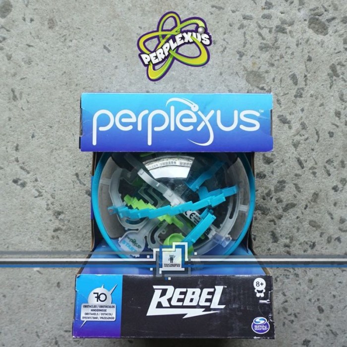Jual Perplexus REBEL 3D Puzzle Maze Game Ball Spin Master Labyrinth ...