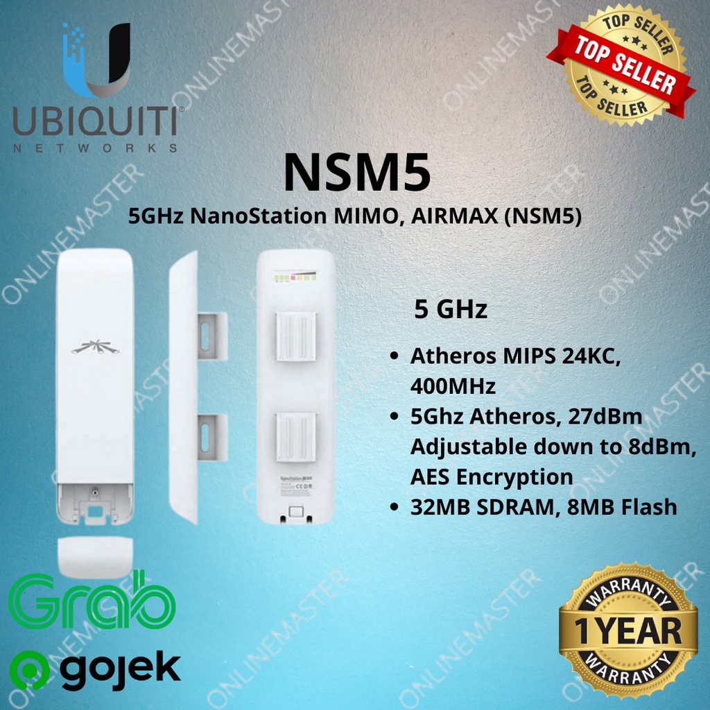 Jual NSM5 Ubnt Nanostation 5Ghz | Shopee Indonesia