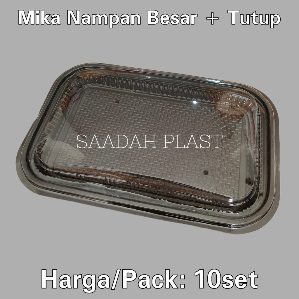Jual (ISI 10) Mika Nampan Besar / Tray Tatakan Kue Basah | Shopee Indonesia