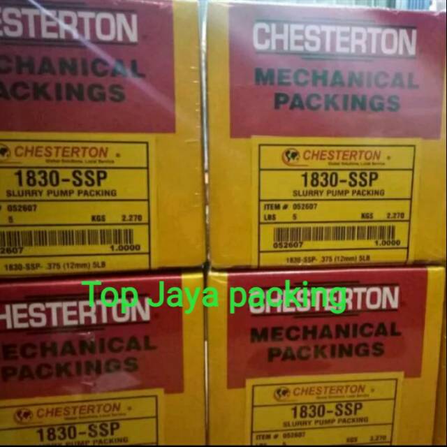 Jual Gland packing chesterton 1830SSP ptfe gfo 10mm | Shopee Indonesia