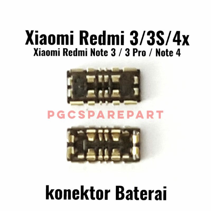 Jual Original Connector Konektor Baterai Xiaomi Redmi 3 3s 4x Note 3 Note 3 Pro Note 4 | Shopee ...