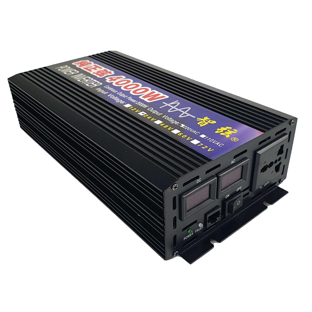 Jual Power Inverter Mobil Pure Sine Wave PSW DC 12V to AC220V 500 1000 2000 3000 4000 watt ...