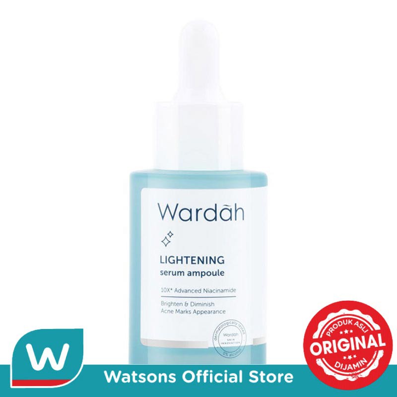 Jual Wardah Lightening Serum Ampoule 30ml | Shopee Indonesia