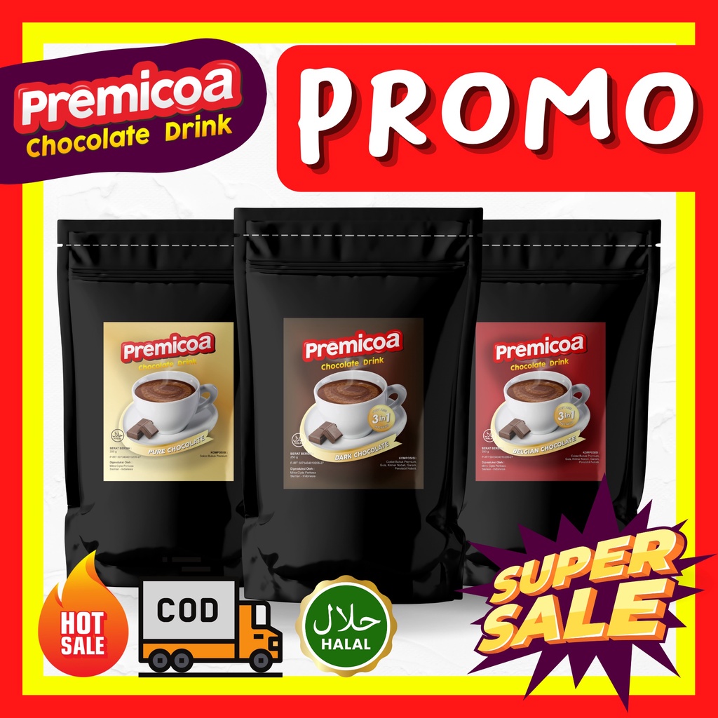 Jual COKLAT BUBUK MINUMAN SIAP SEDUH DAN BAHAN KUE PREMIUM CHOCOLATE ...