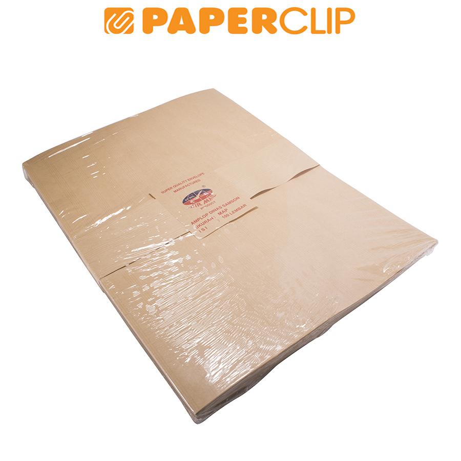 Jual AMPLOP COKLAT SAMSON 21315 29X39 ISI 100 MAP | Shopee Indonesia