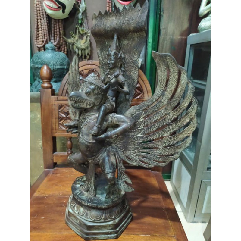 Jual Patung Garuda Wisnu Kencana Antik Model Kuno | Shopee Indonesia