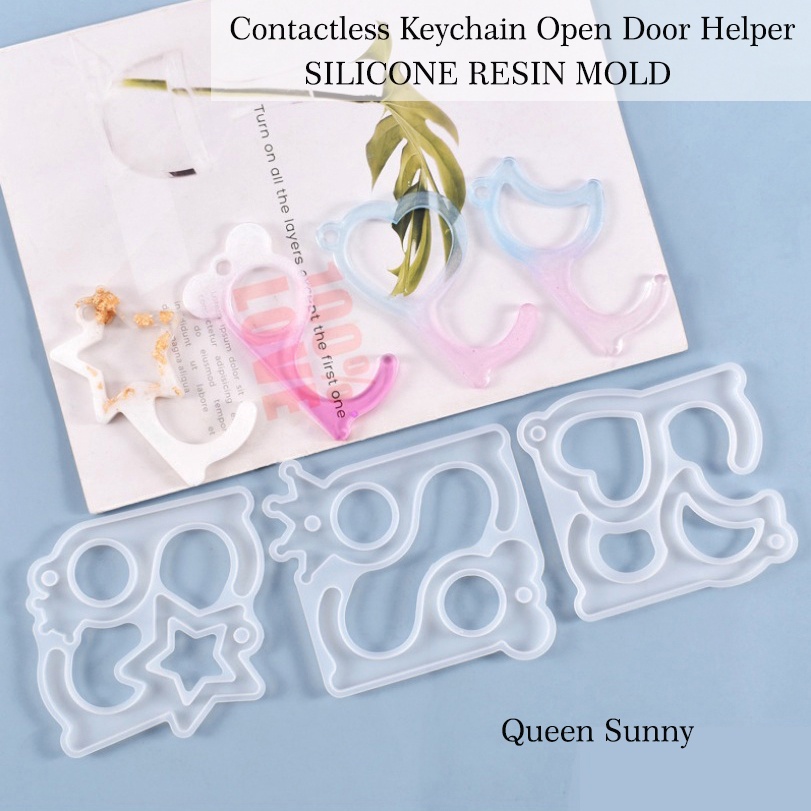 Jual Cetakan Resin Non-Contact Keychain Press Elevator Door Pintu Tanpa ...