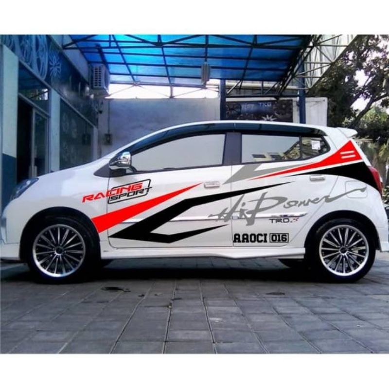 Jual STIKER MOBIL SPORT RACING HIGH POWER STIKER MOBIL SPORT | Shopee ...