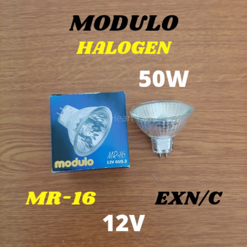 Jual LAMPU MODULO HALOGEN MR16 50W EXNC BOX 12V/LAMPU HALOGEN 50W MR16 ...